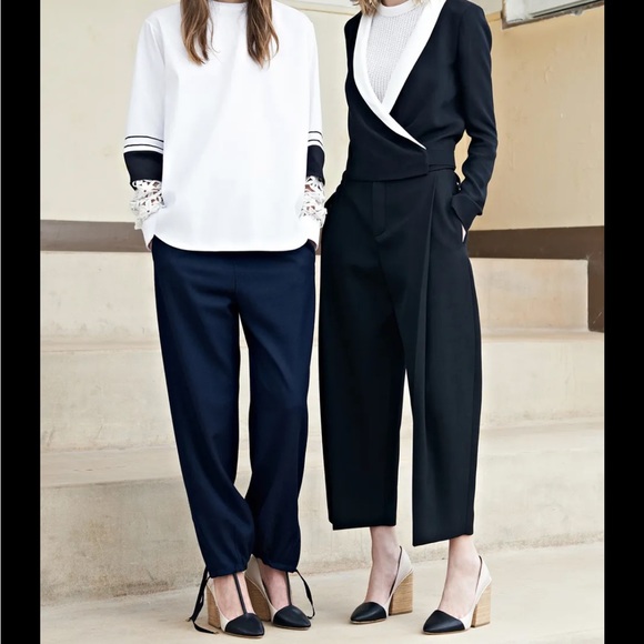 Chloe | Shoes | Chloe Two Tone Block Heel Pumps | Poshmark